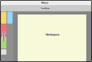 The toolstip, main and sub-tool sets - Mus2